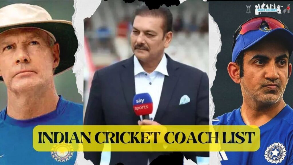 The Full Indian Cricket Coach List—One Name Will Surprise You! (1971–2025)